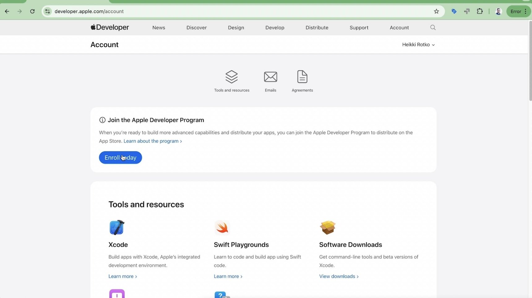How to create an Apple Developer account for your organization