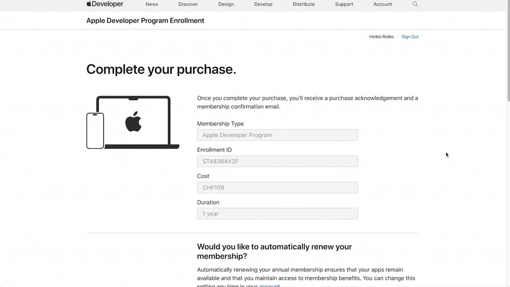 How to create an Apple Developer account for your organization