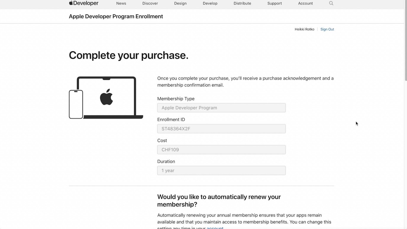 How to create an Apple Developer account for your organization