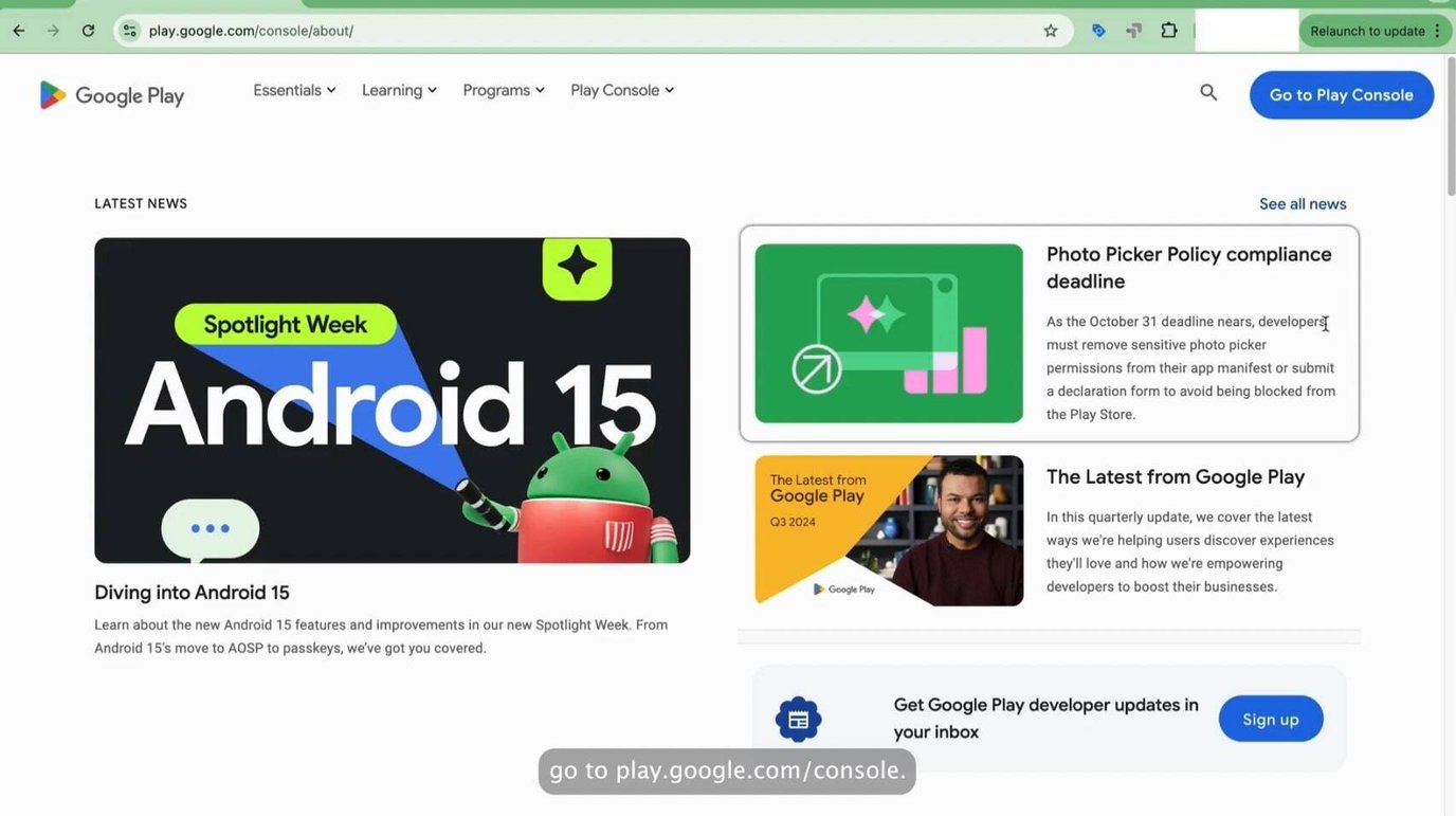 How to create a Google Play Developer cccount for your organization