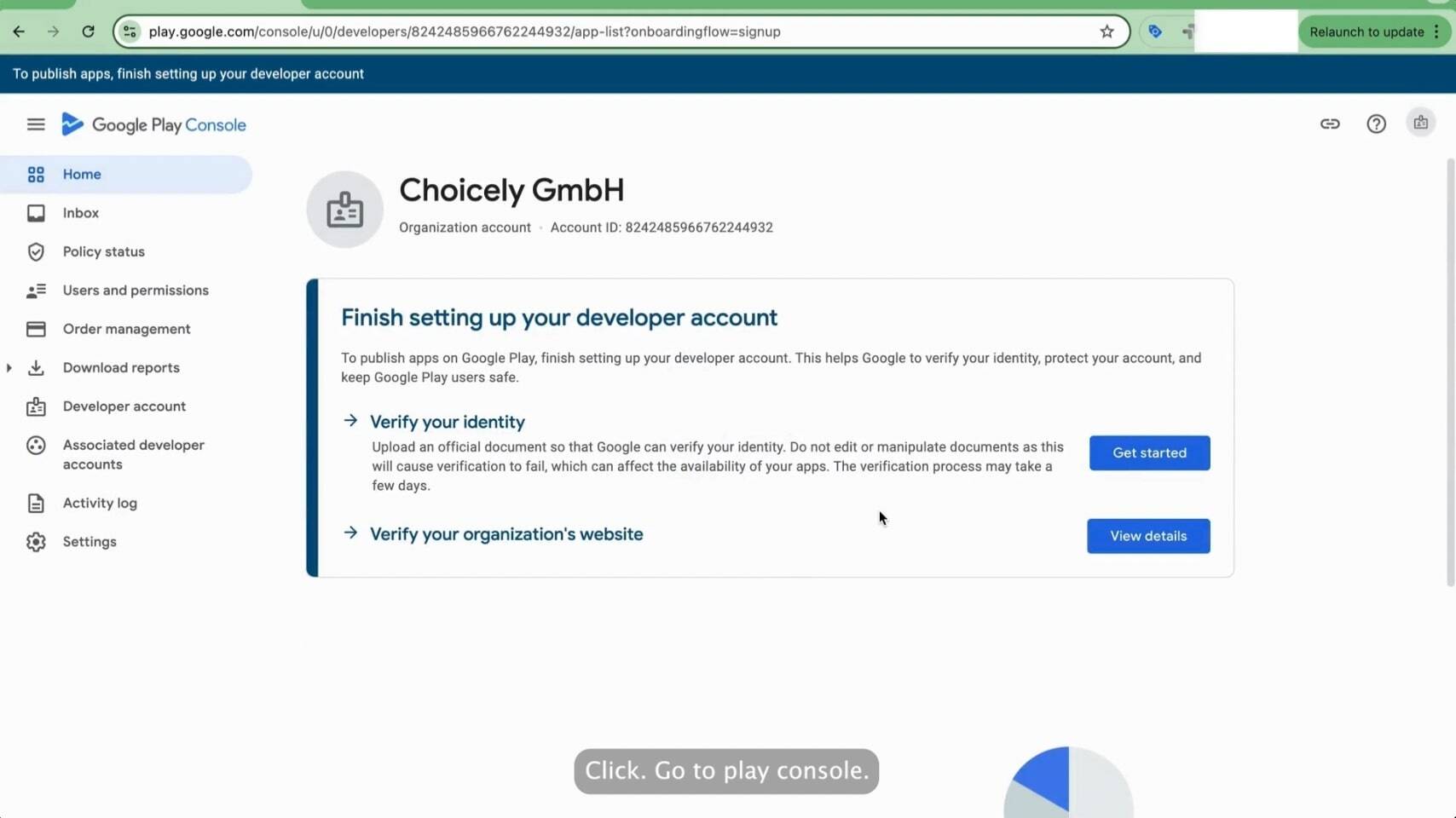 How to create a Google Play Developer cccount for your organization