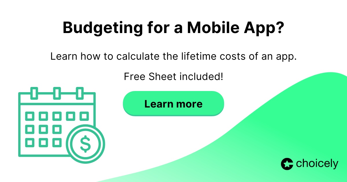 Mobile App Cost Calculator | Choicely